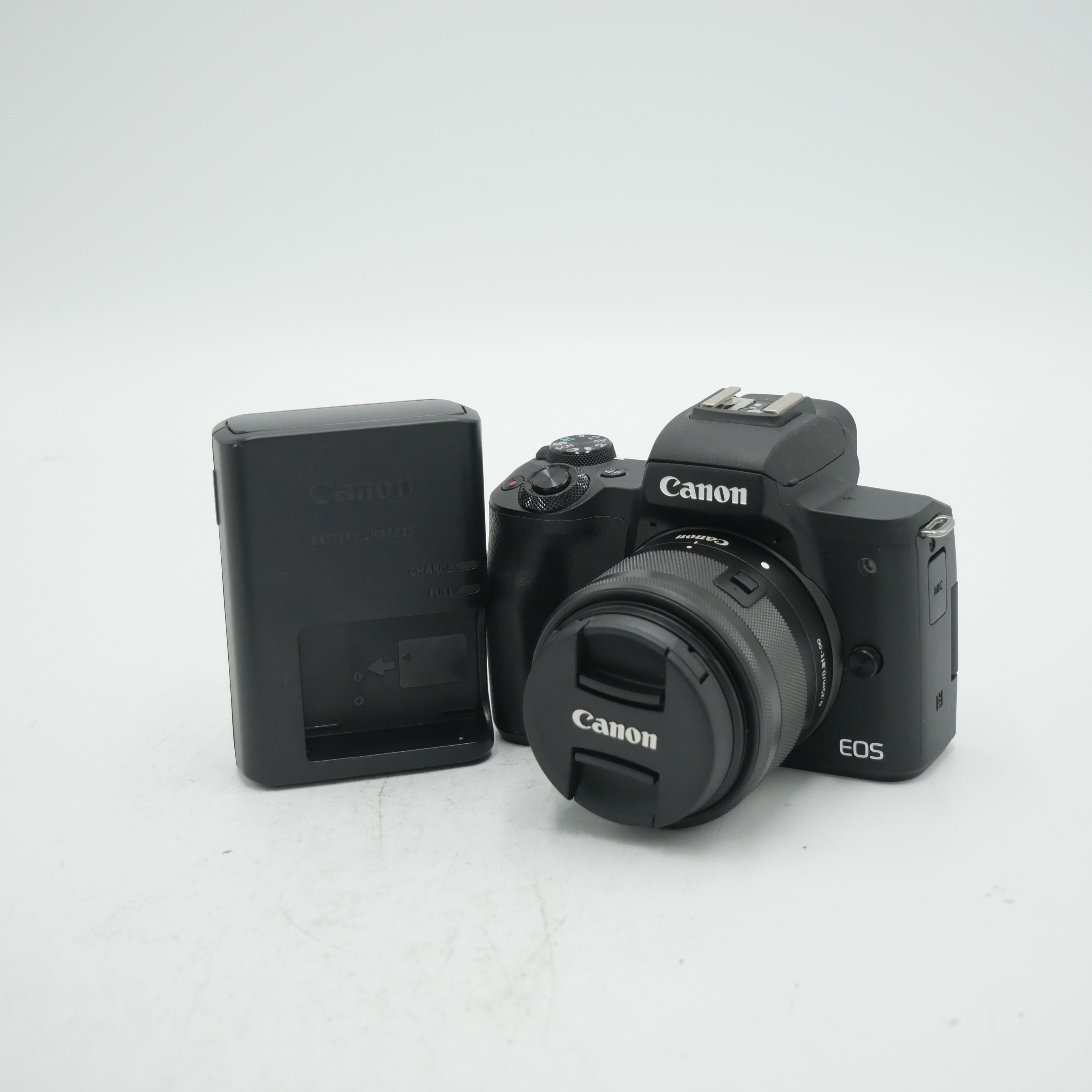 Canon EOS M50 Mirrorless Digital Camera with 15-45mm Lens (Black) *USE