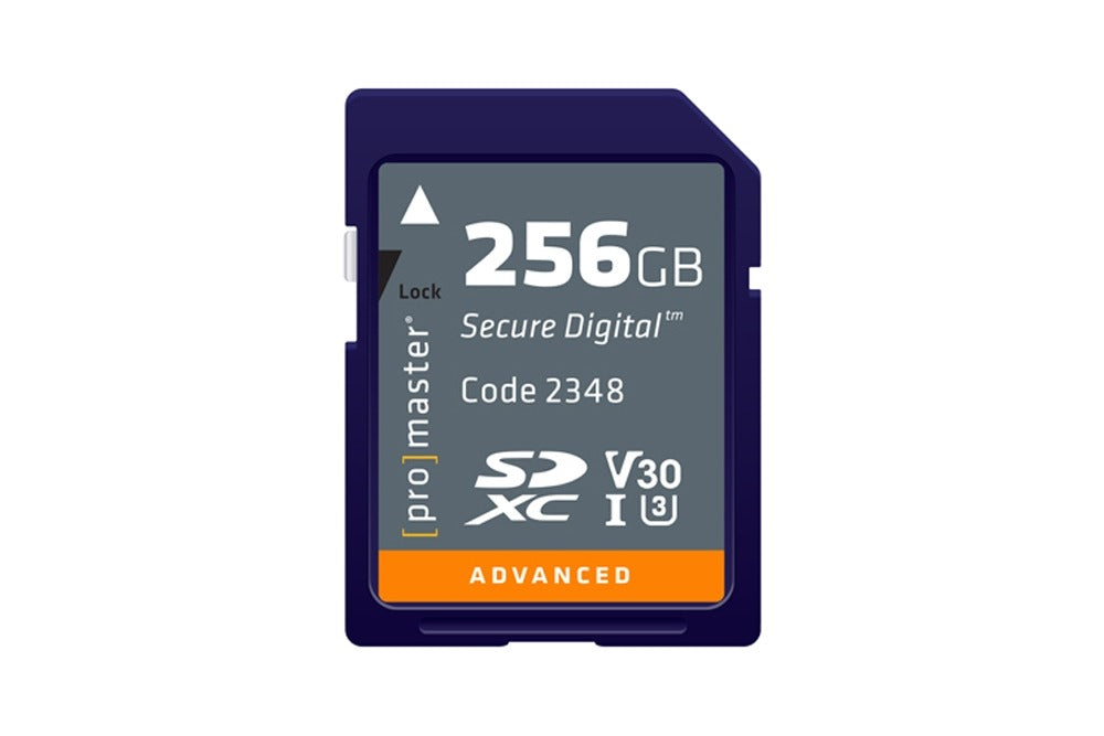 ProMaster Advanced SDXC 256GB Memory Card