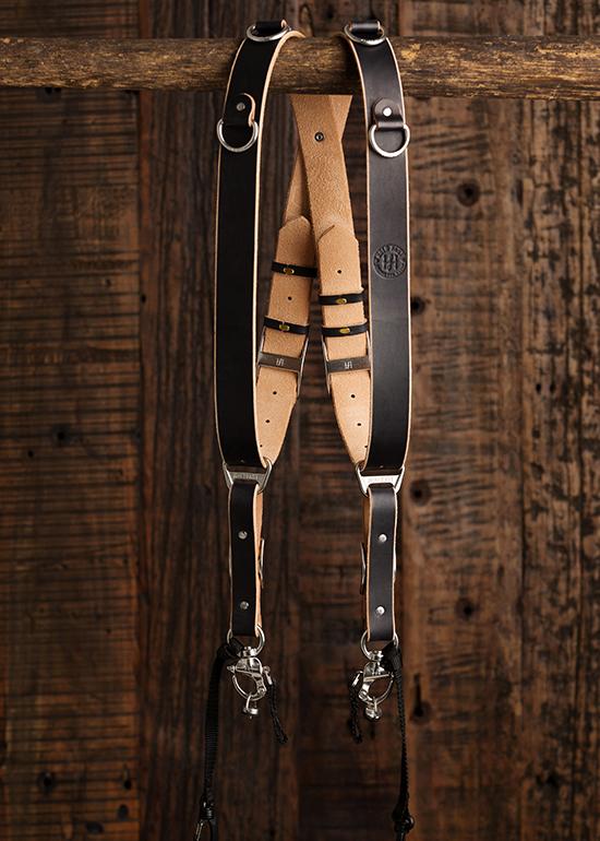 Holdfast Gear Money Maker Bridle Leather Harness - Black (Small)
