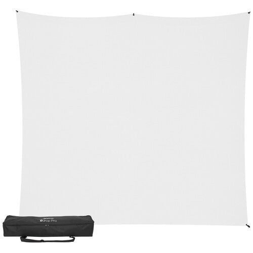 Westcott X-Drop Pro Wrinkle-Resistant Backdrop Kit (8 x 8') - High-Key